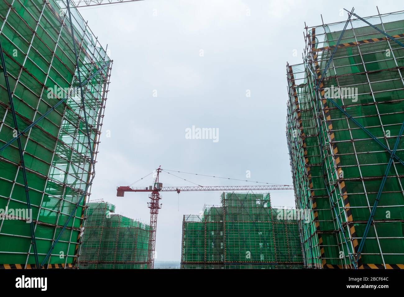 Modern buildings under construction Stock Photo - Alamy