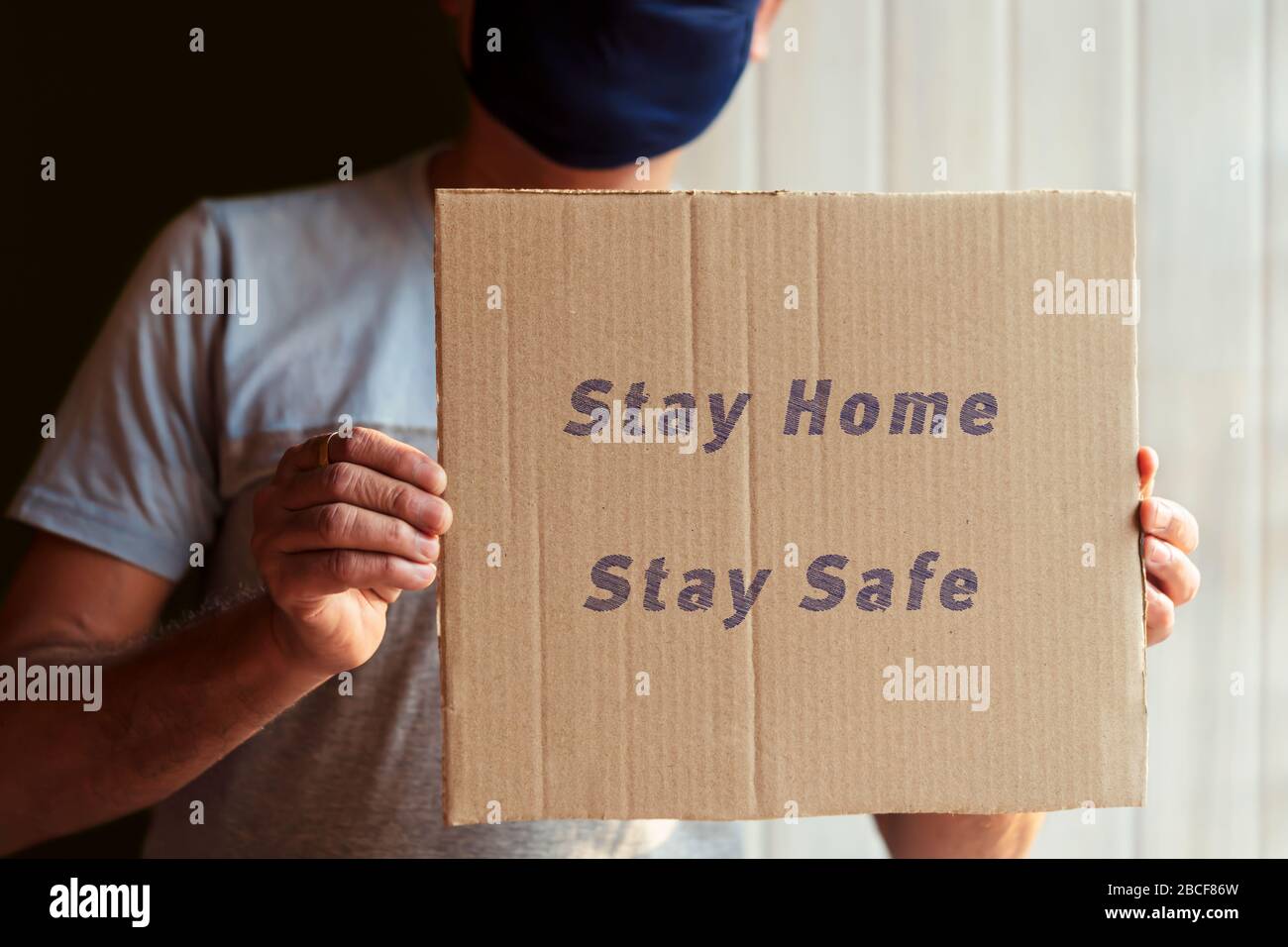 Stay safe poster hi-res stock photography and images - Alamy
