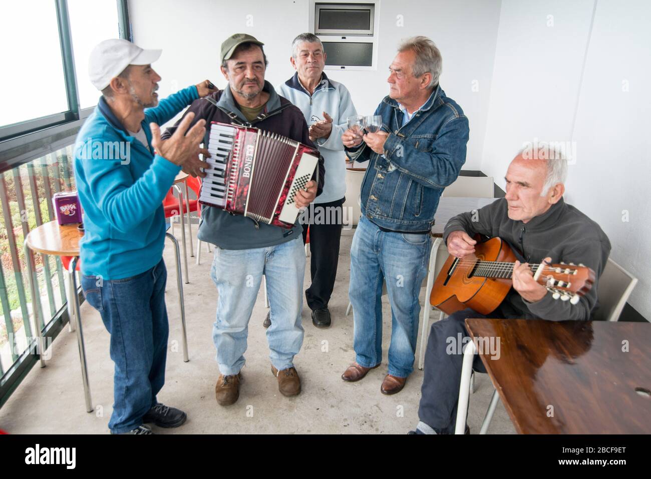 Cafe culture funchal madeira portugal hi-res stock photography and ...