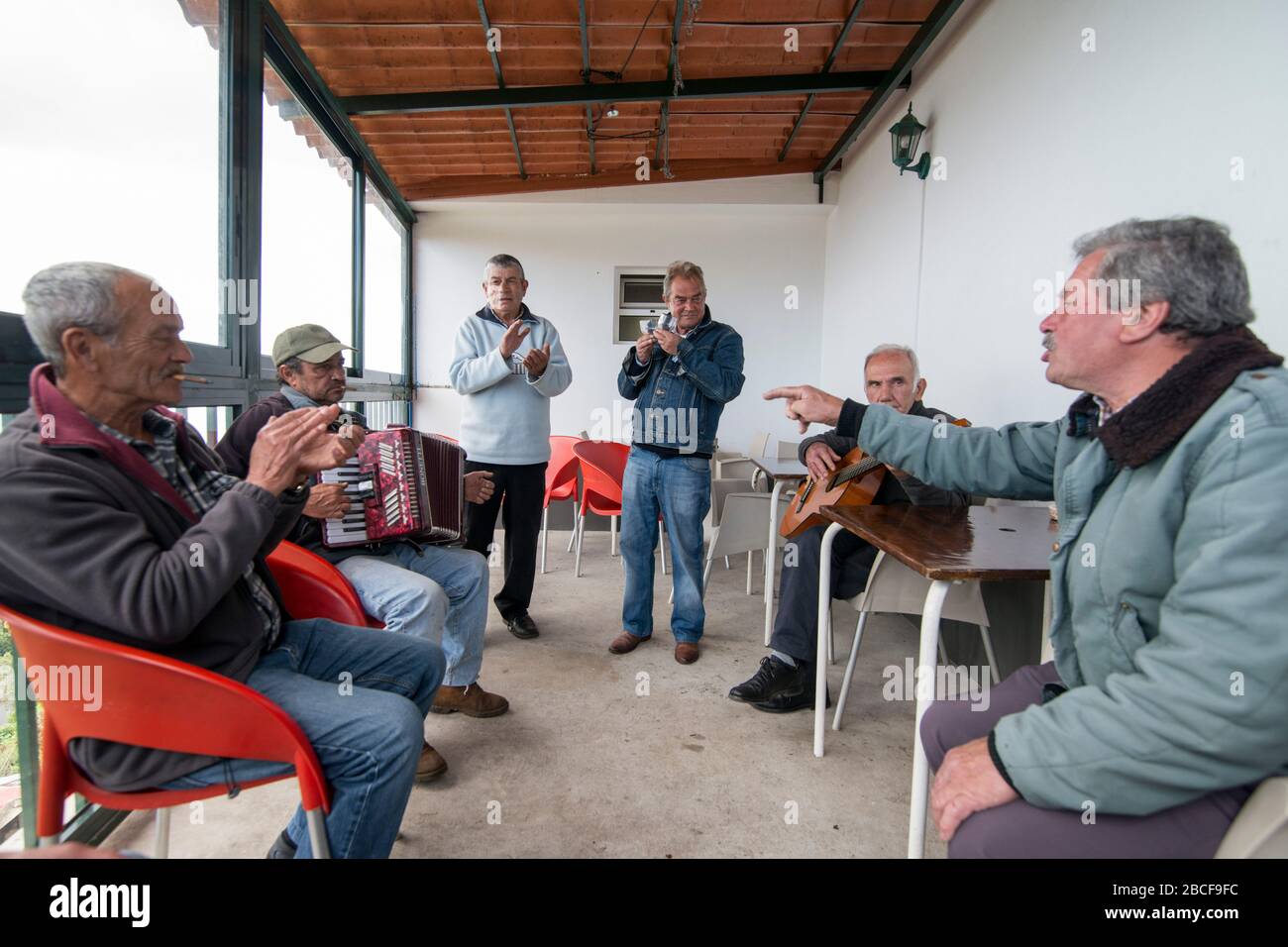 Cafe culture funchal madeira portugal hi-res stock photography and ...