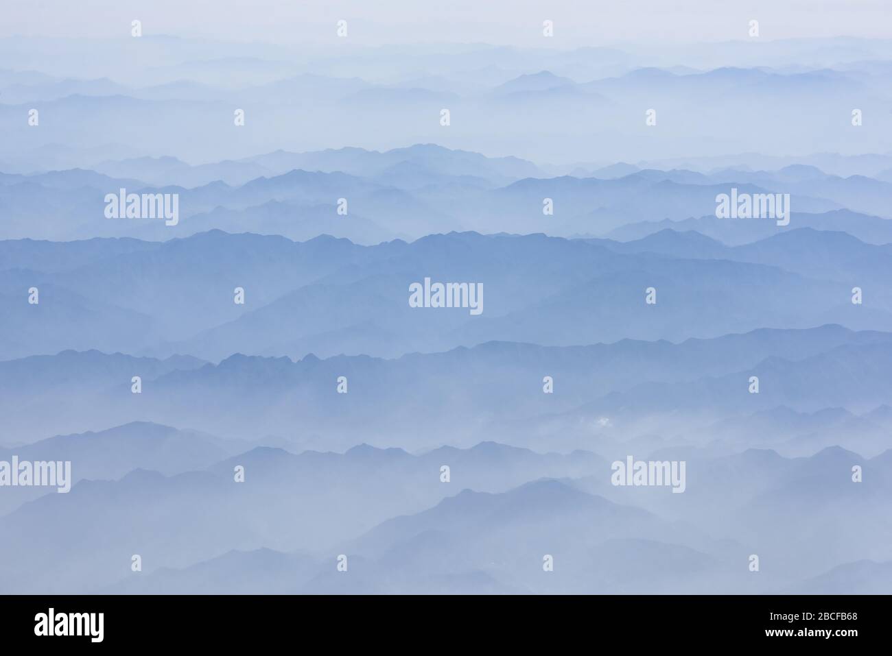 layers of mountain landscape Stock Photo - Alamy