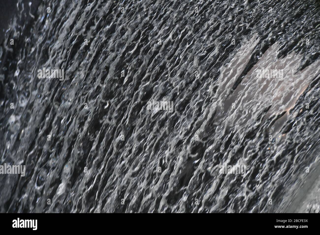 Flowing water on a waste treatment plant Stock Photo - Alamy