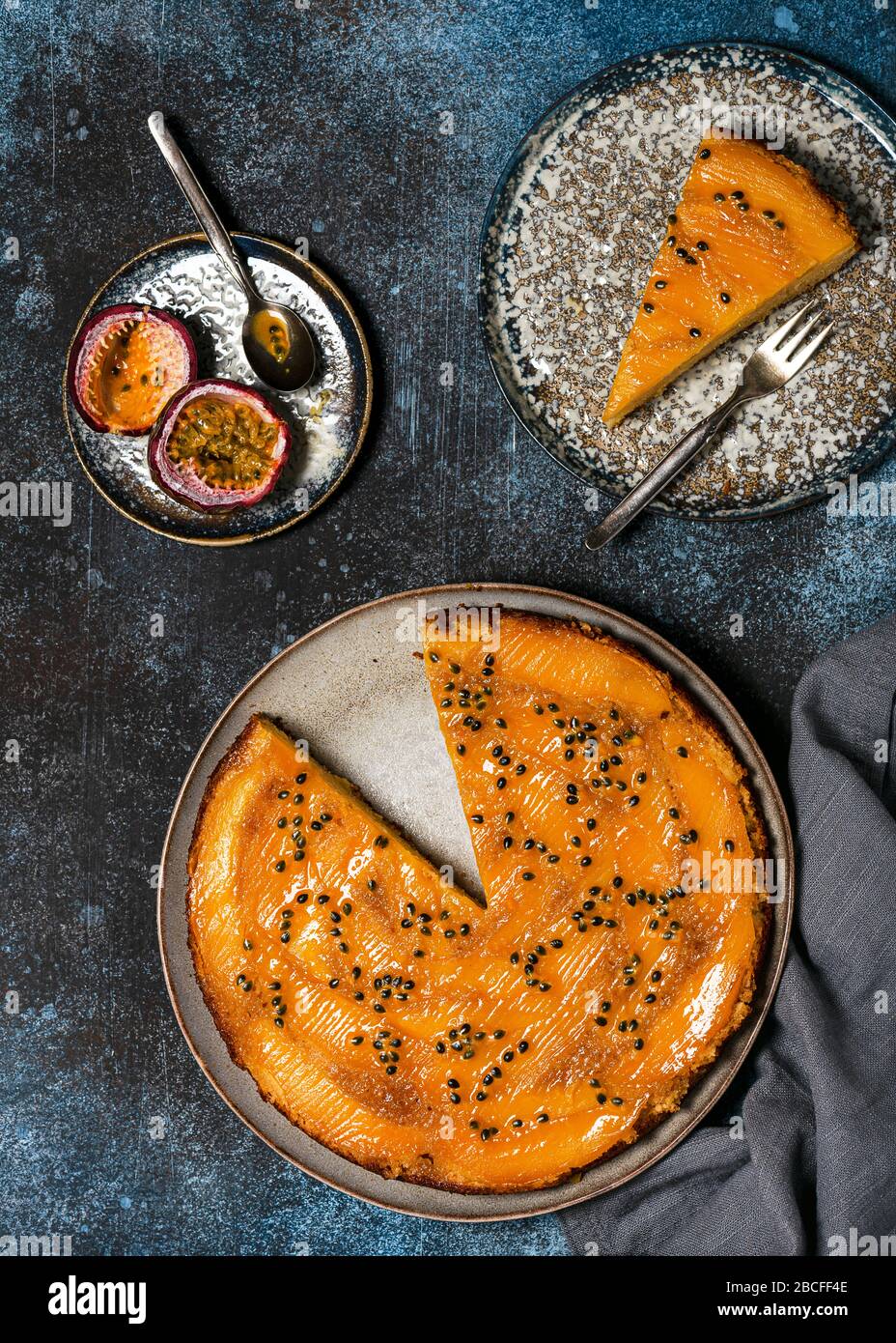 Mango Cake High Resolution Stock Photography and Images - Alamy