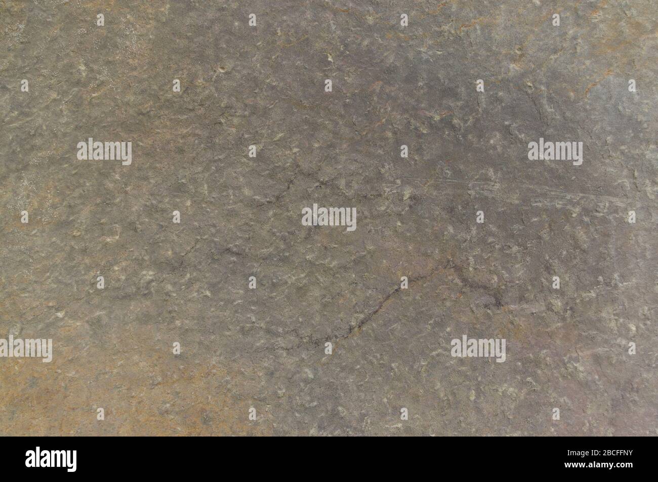 Sandstone boulder yellow with beautiful grain surface worked by ...