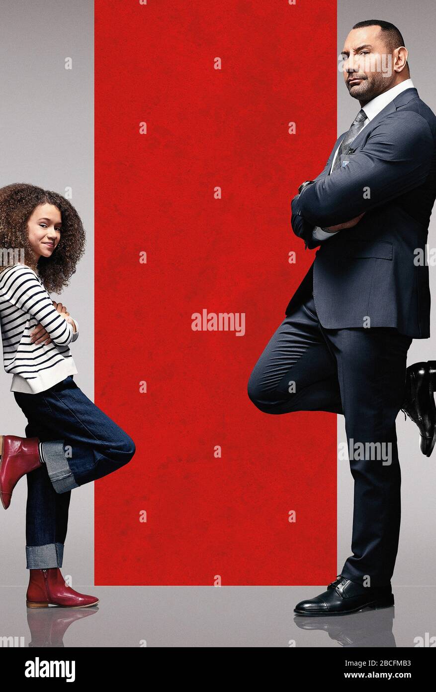 DAVE BAUTISTA and CHLOE COLEMAN in MY SPY (2020), directed by PETER ...
