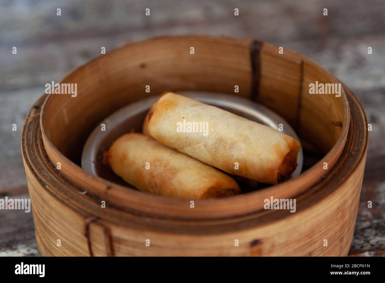 Fried Spring Rolls is Thai Traditional Spring Rolls one of menu in Dim ...