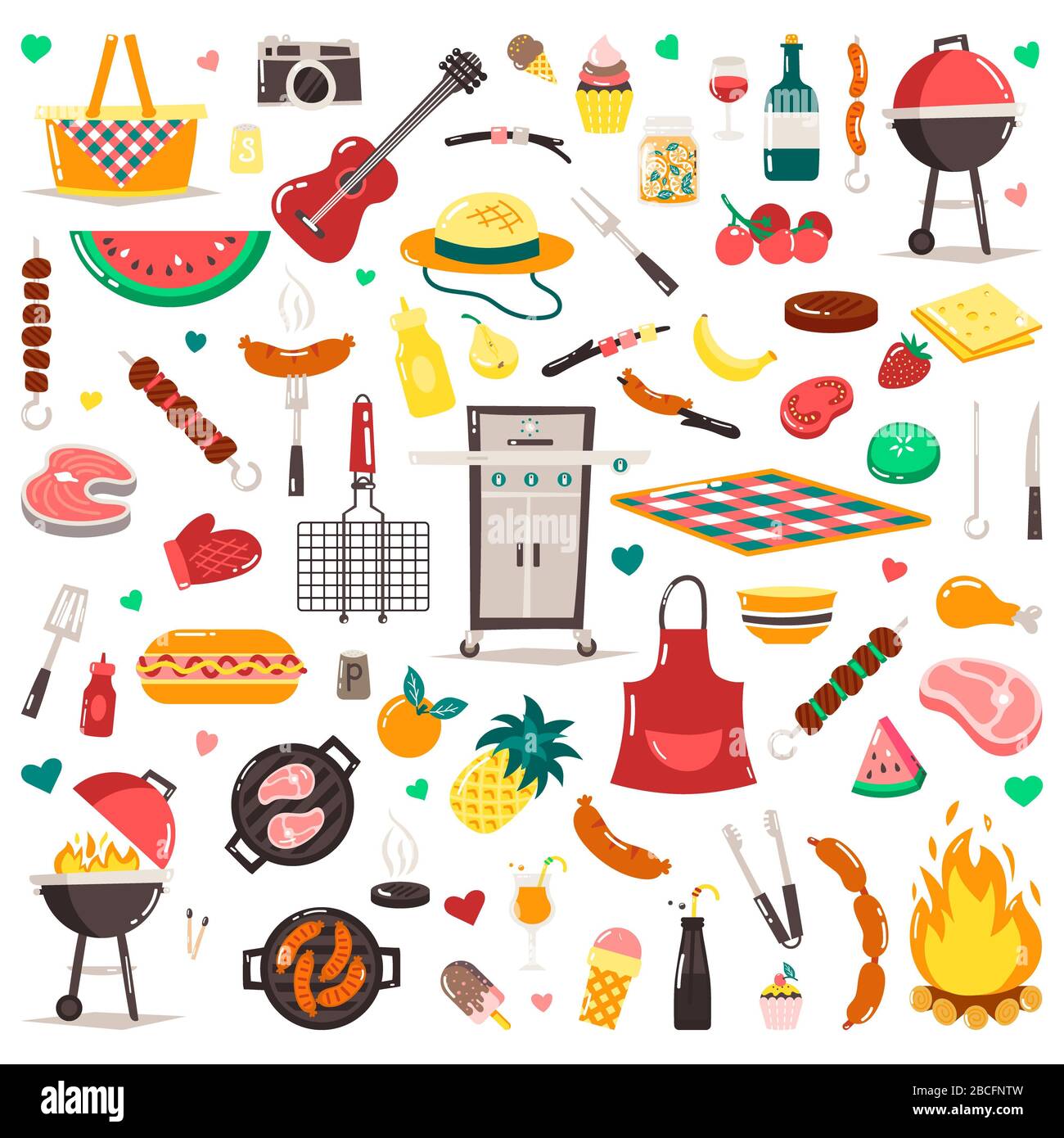 Sausage sausages spring summer fork hi-res stock photography and images ...