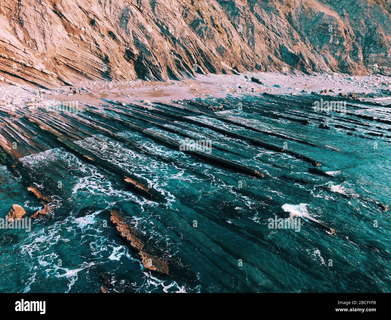 Barrika flysch hi-res stock photography and images - Alamy