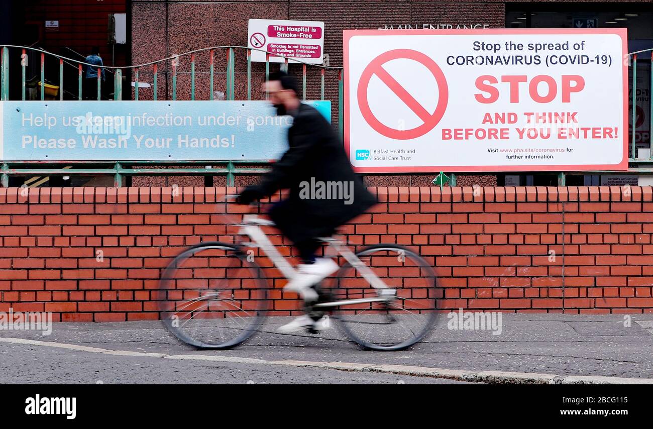 Warning signs for hospital hi-res stock photography and images - Alamy