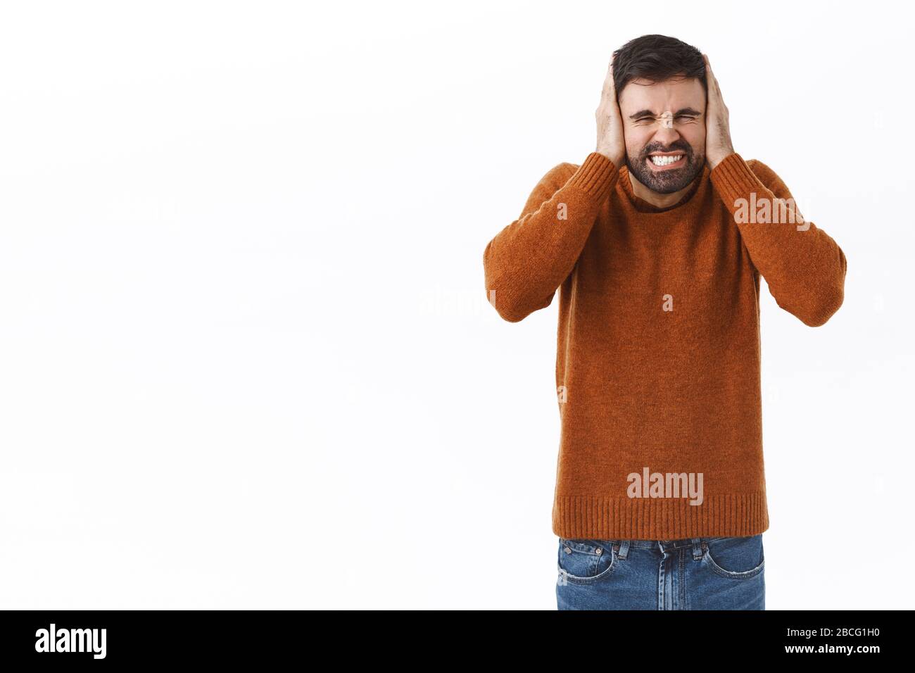 Guy annoyed Cut Out Stock Images & Pictures - Alamy