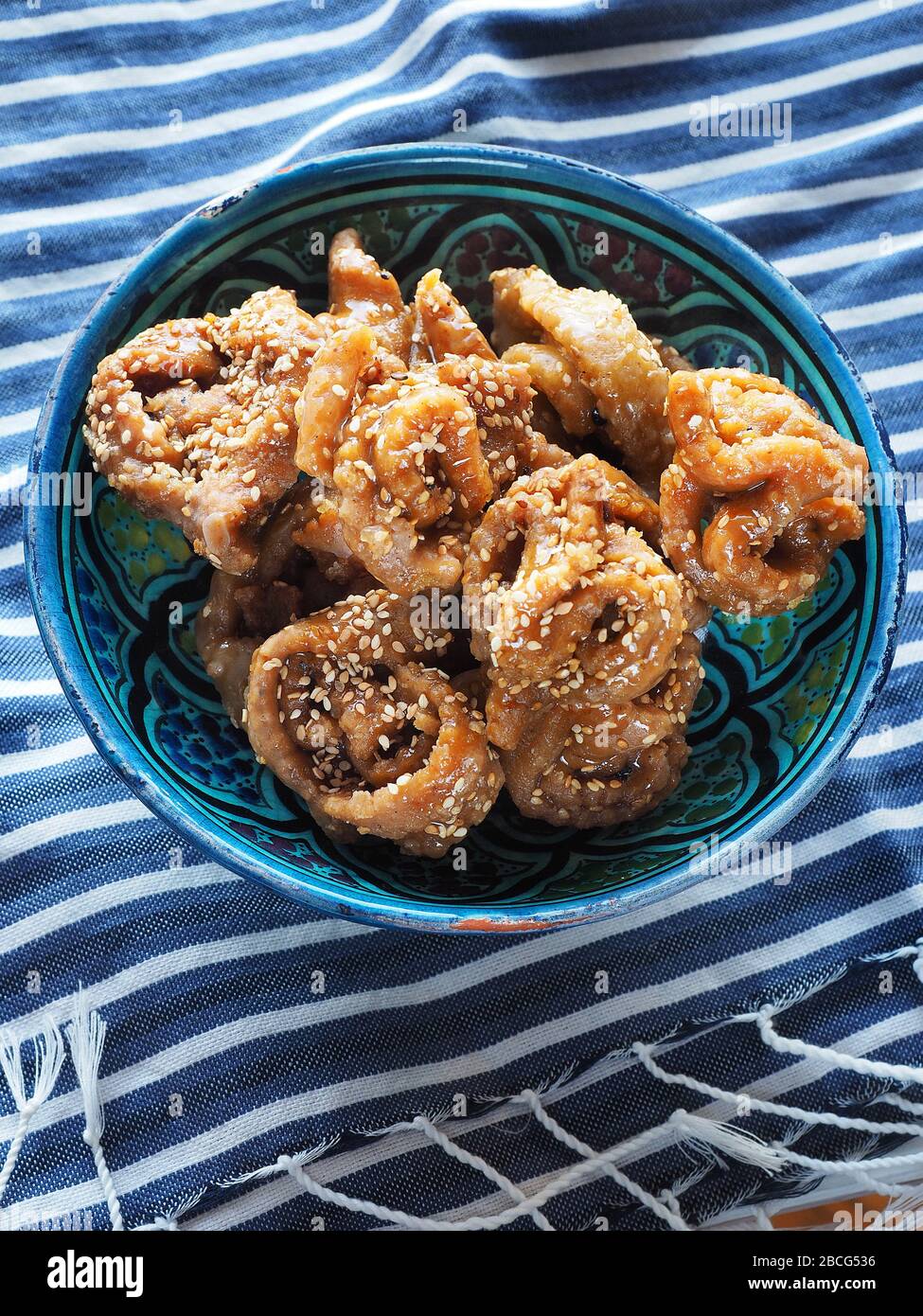 Moroccan chebakia hi-res stock photography and images - Alamy