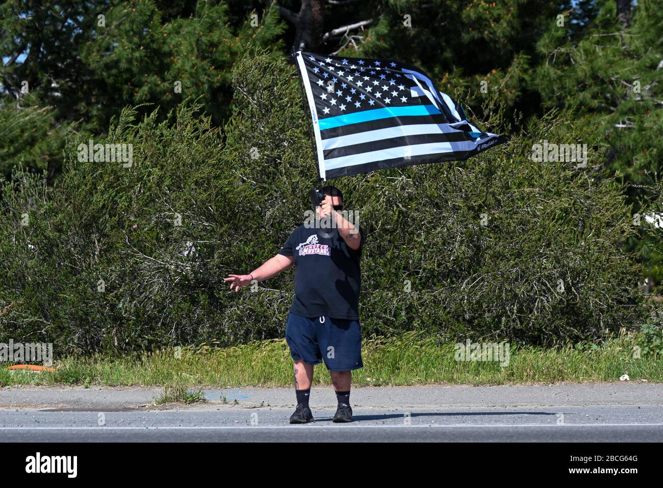 Sheriffs motorcycle hi-res stock photography and images - Alamy