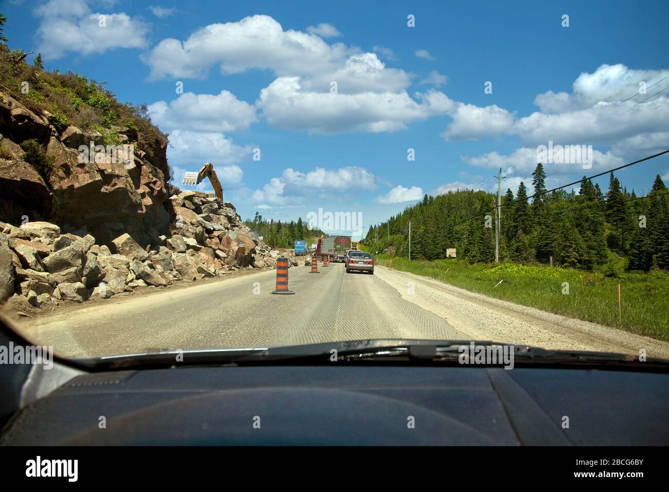 Ontario highway map hi-res stock photography and images - Alamy