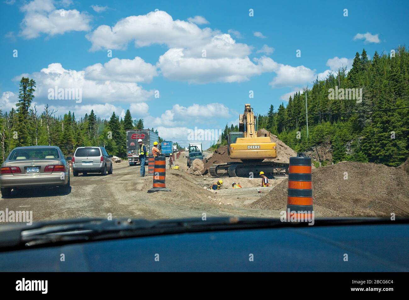 Ontario highway map hi-res stock photography and images - Alamy