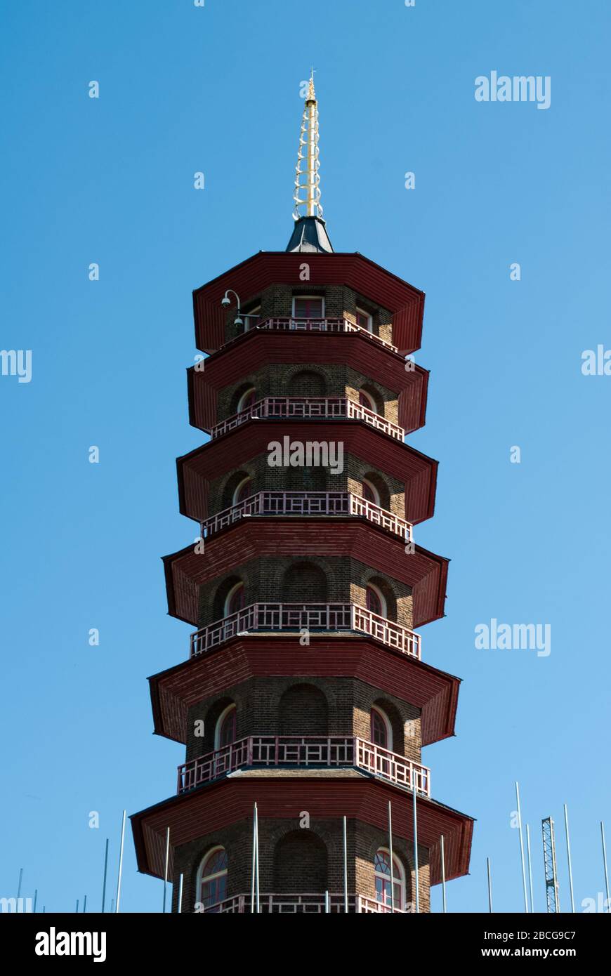 Great Pagoda Royal Botanic Gardens Kew Gardens, Richmond, London, TW9 ...