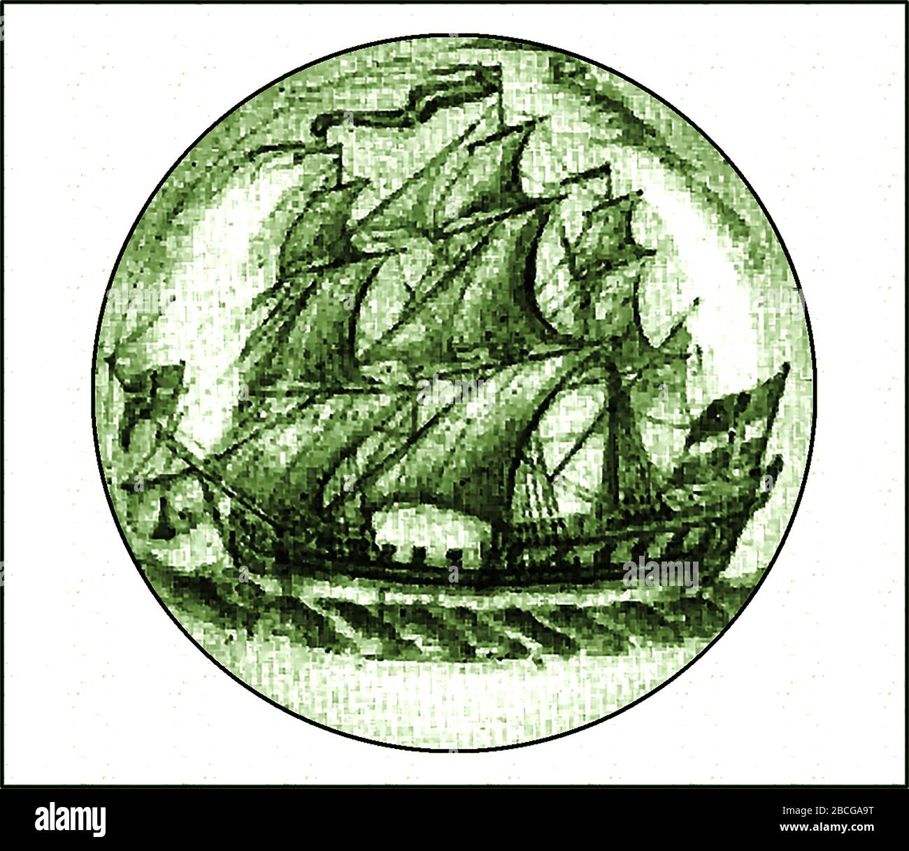 1765 image of the Swedish ship S V Vigilantia ( "Vigilantia" is Latin ...