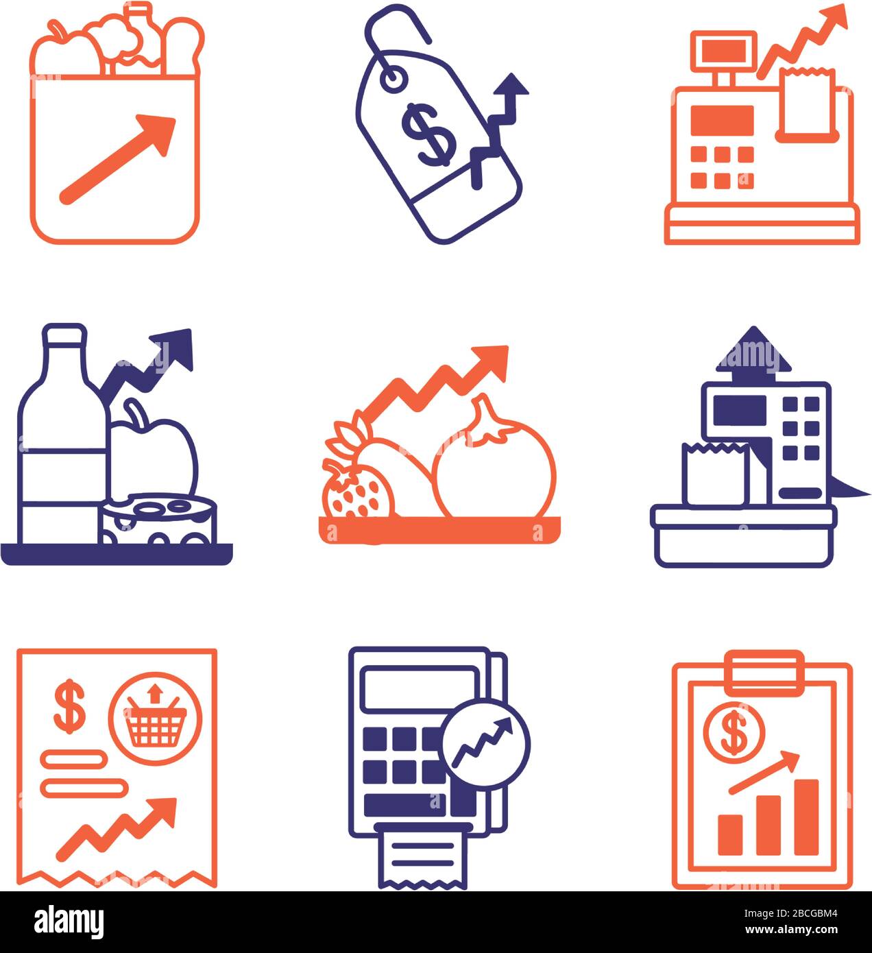 Group shopping fund Stock Vector Images - Alamy