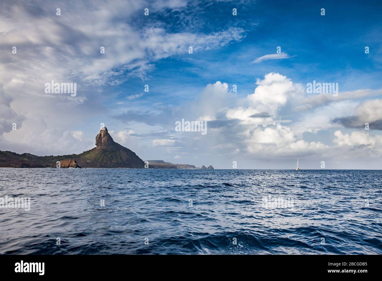 Marine reserve and World heritage of Island of Fernando do Noronha ...