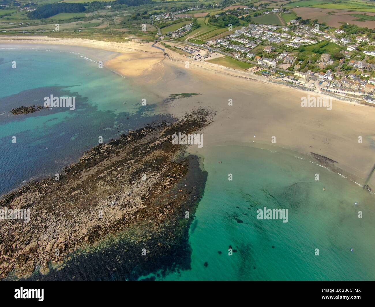 Penzance aerial view hi-res stock photography and images - Alamy