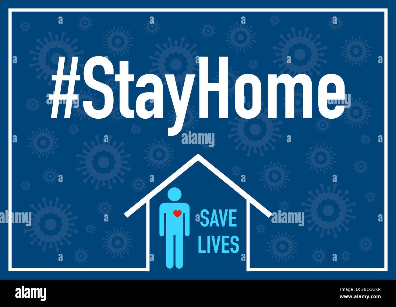 Stay home campaign for corona virus prevention Stock Photo - Alamy