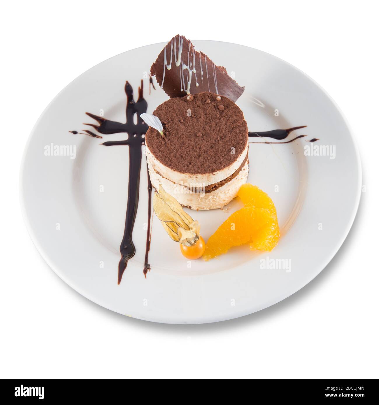 Tiramisu cafe Cut Out Stock Images & Pictures - Alamy