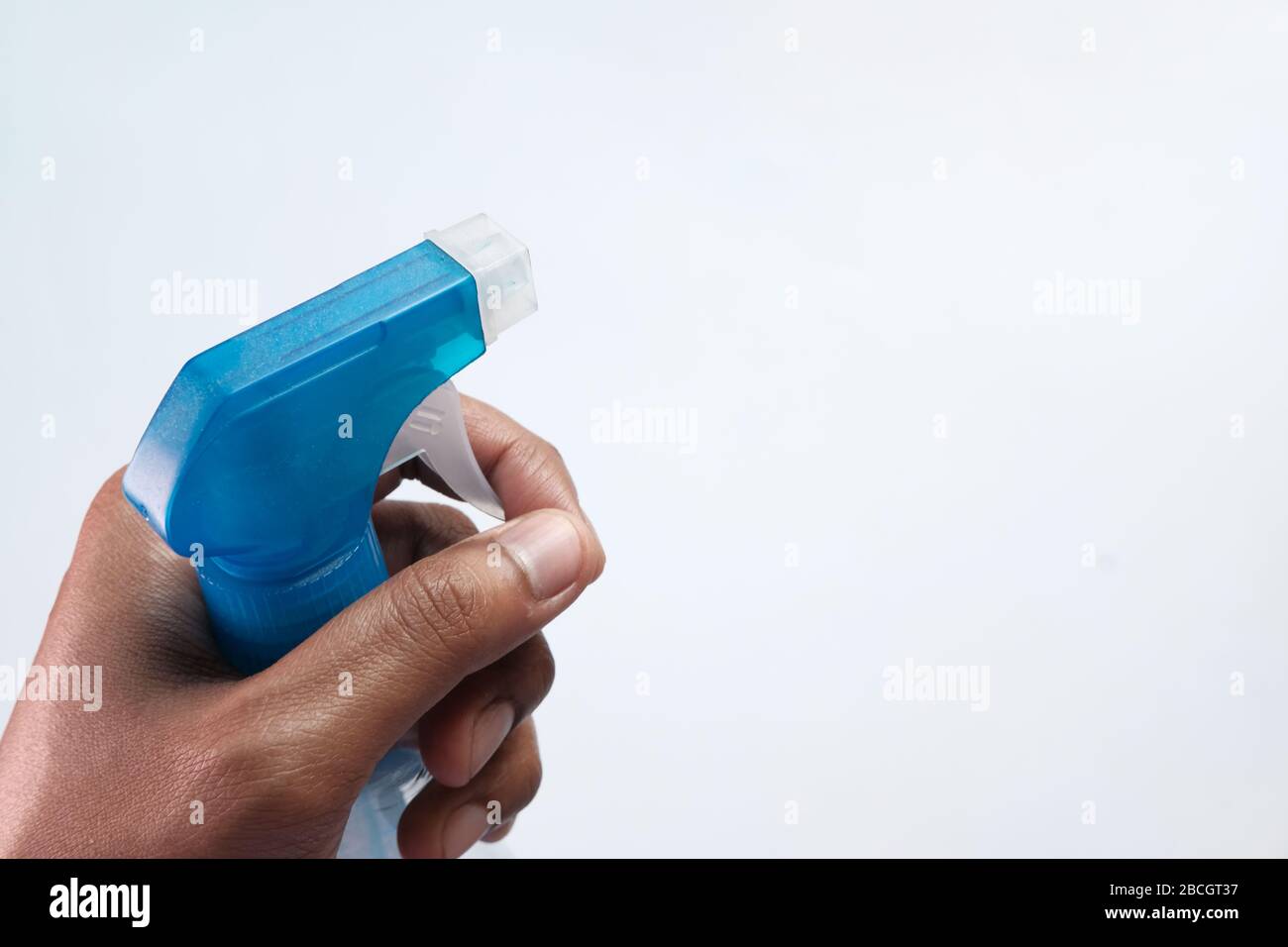 cleaning cloth and spray bottle with sterilizing solution Stock Photo ...