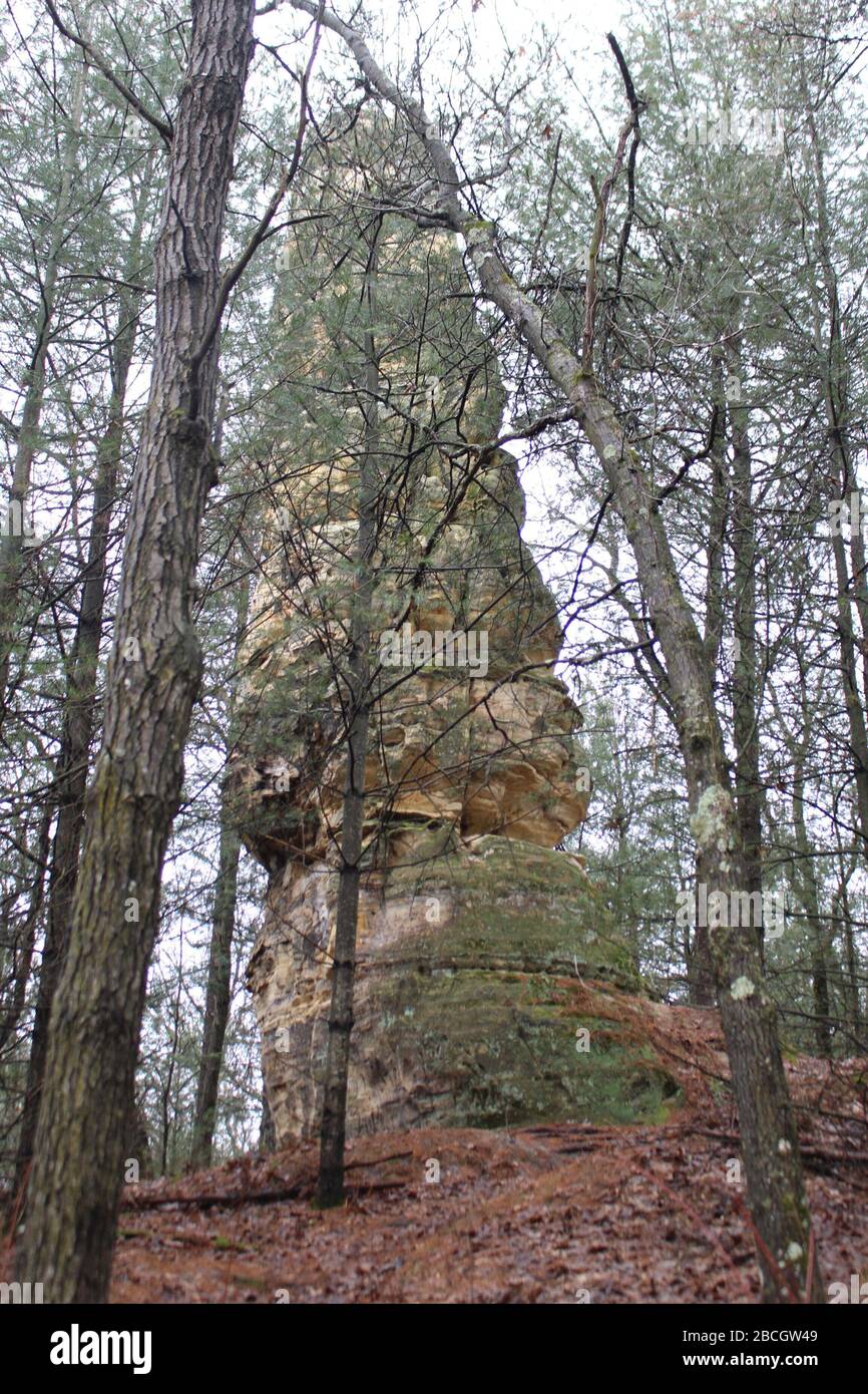Mill bluff state park hi-res stock photography and images - Alamy