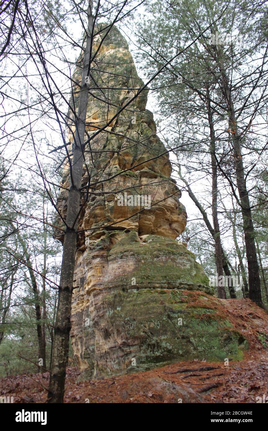 Mill Bluff State Park Stock Photo - Alamy