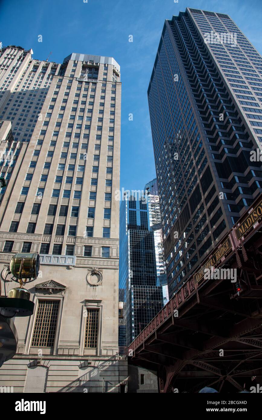 Chicago, IL, USA - November 9th 2019 - One of the most emblematic ...