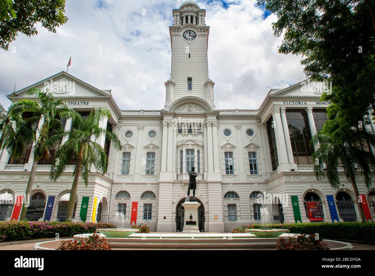 Victoria Theatre and Victoria Memorial Hall, Singapore City, Singapore ...