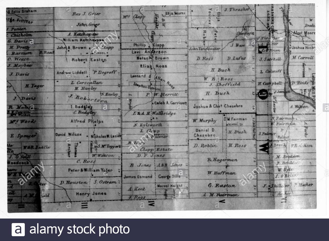 Map Of Ontario Black and White Stock Photos & Images - Alamy