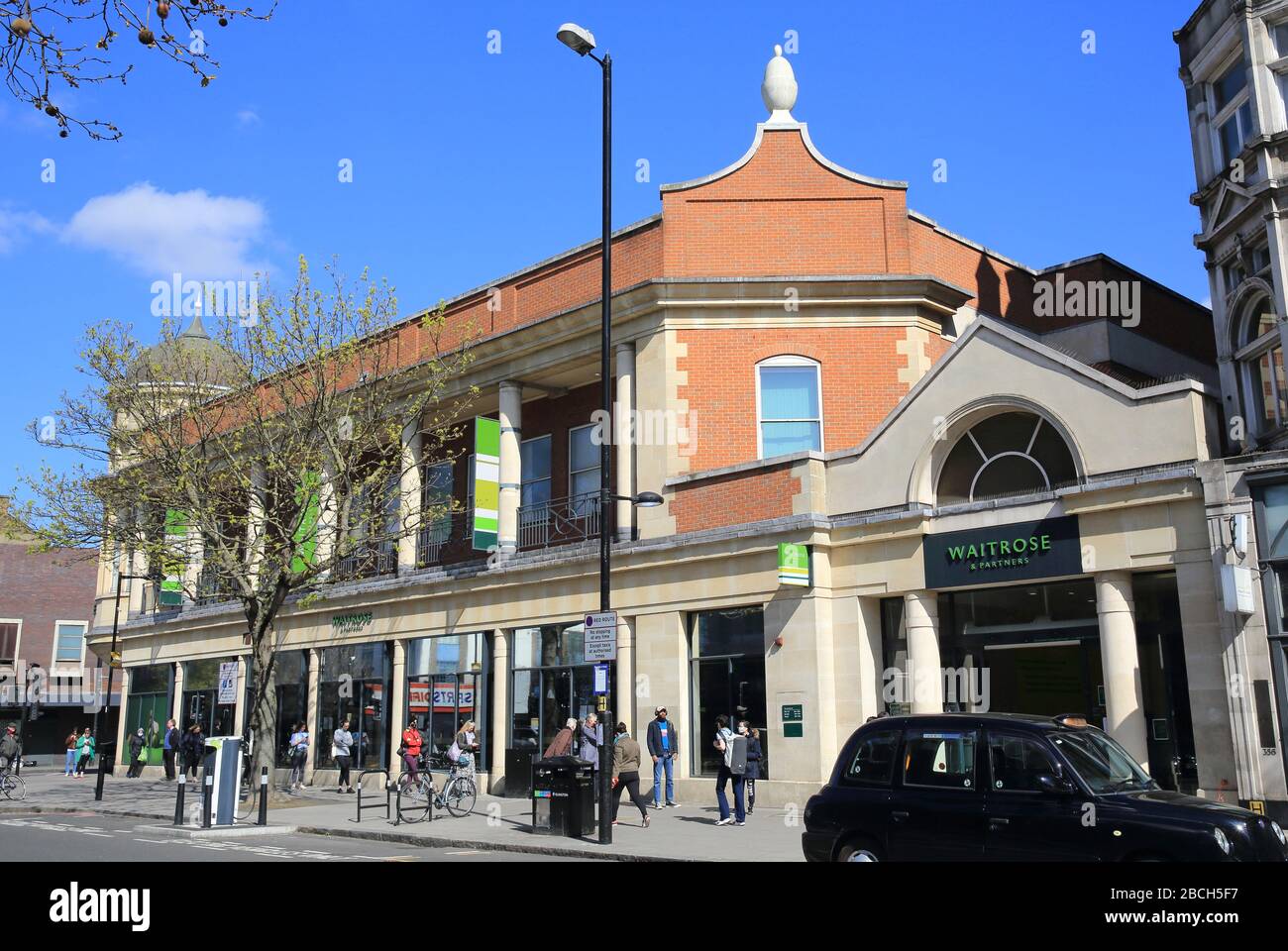 Waitrose supermarket holloway road holloway hi-res stock photography ...