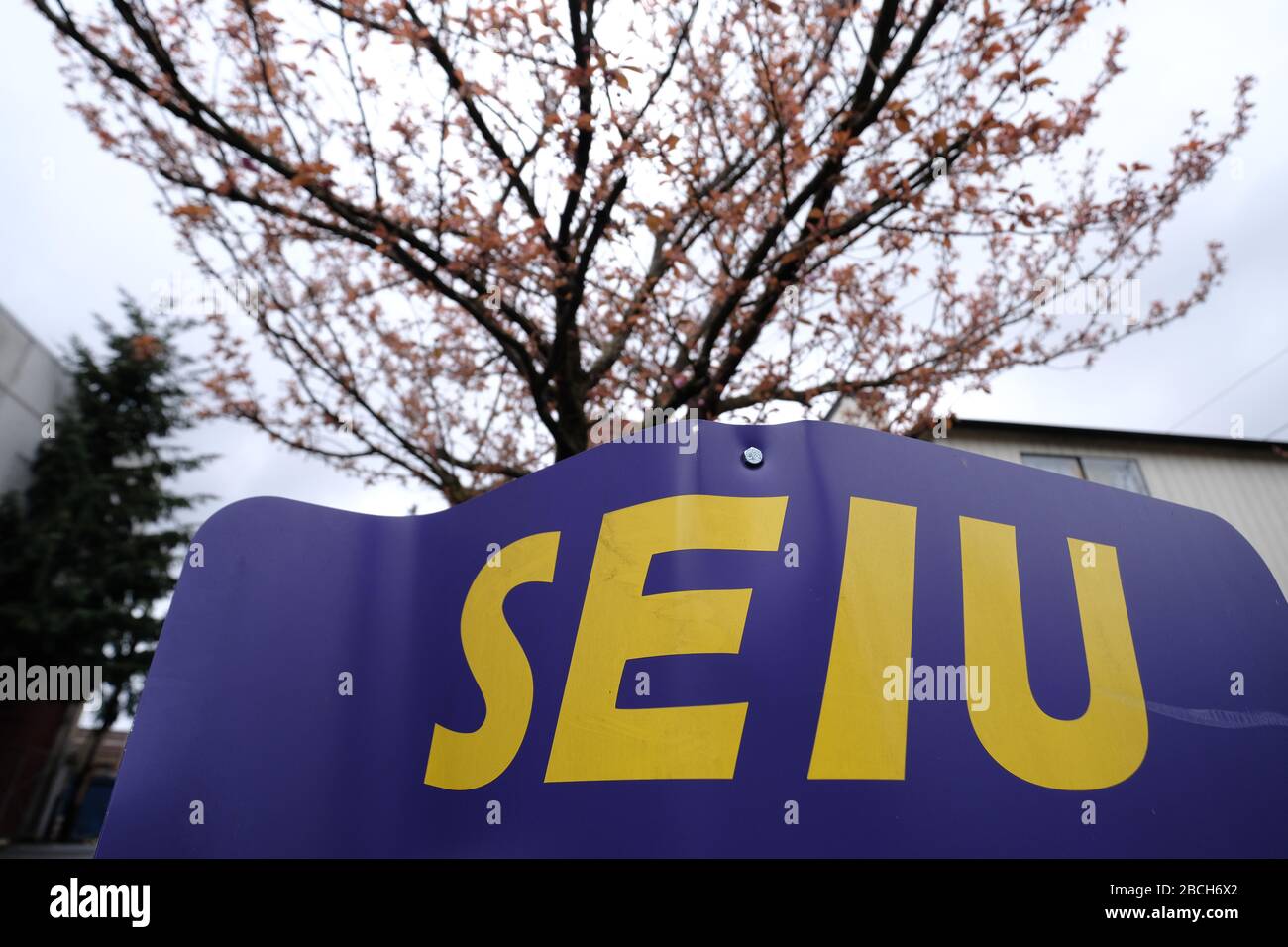 Service employees international union hi-res stock photography and ...