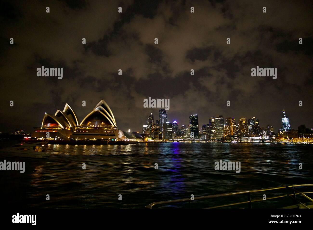 Sydney at Night Stock Photo - Alamy