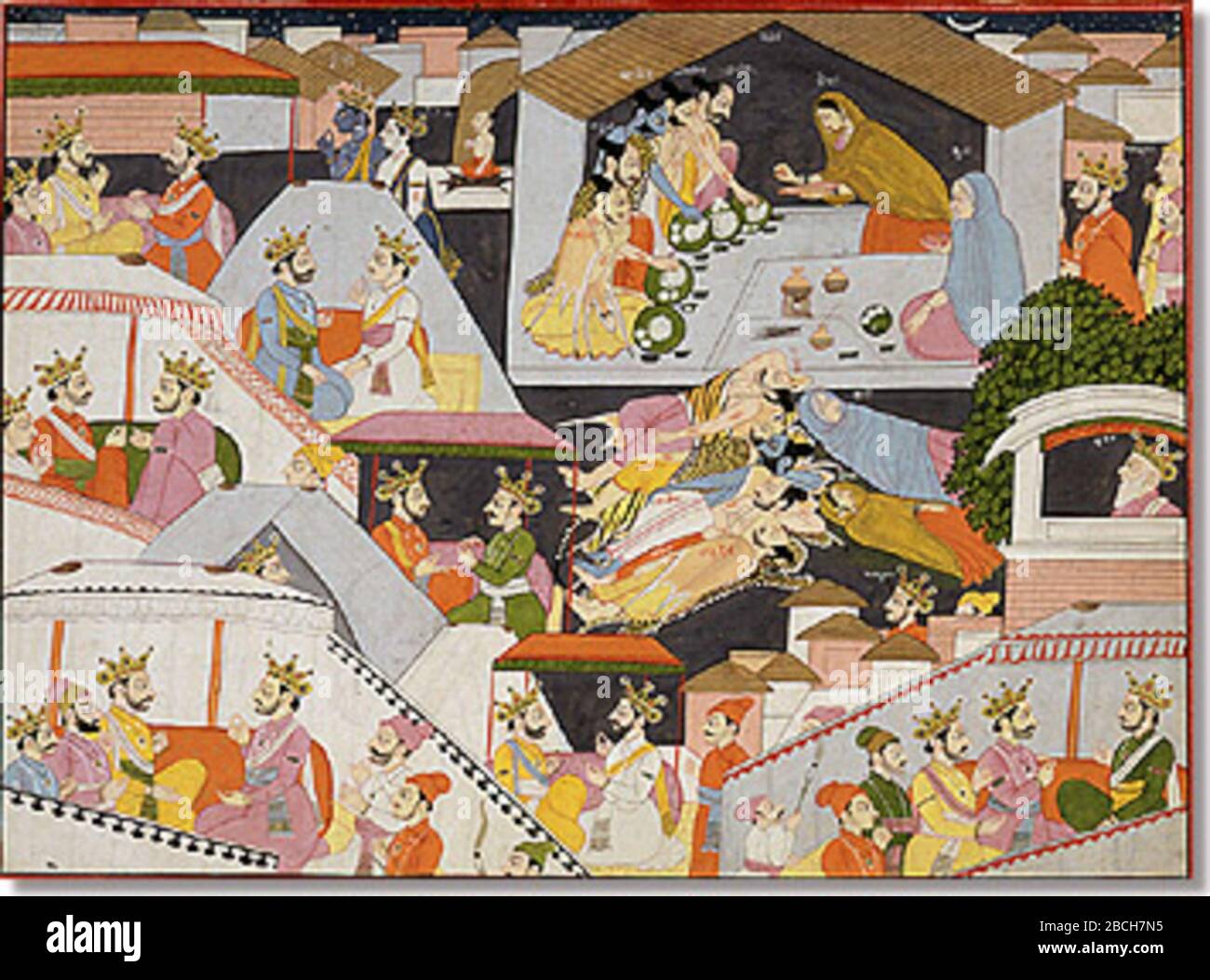 Pandava draupadi hi-res stock photography and images - Alamy
