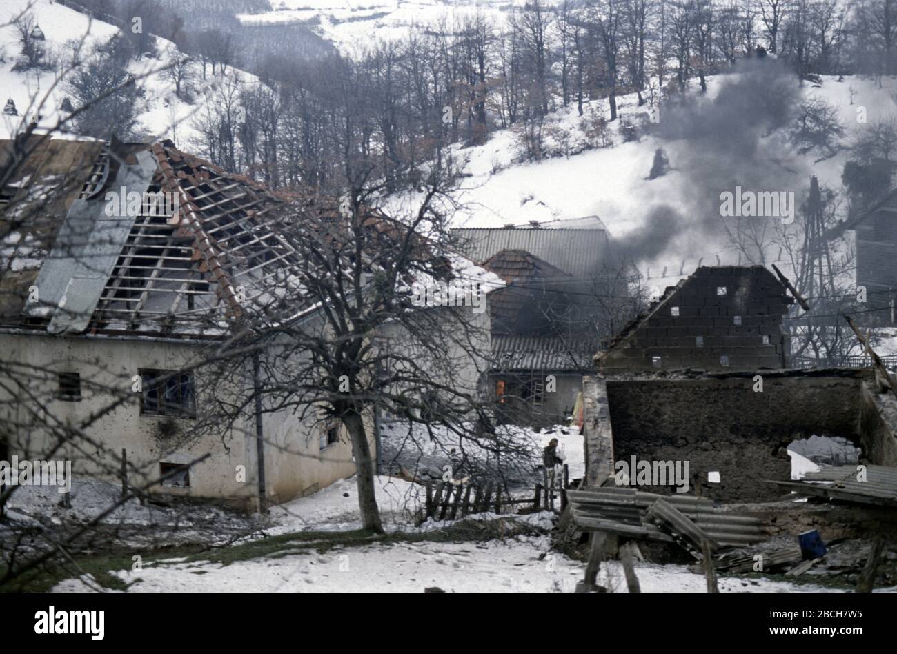 Burning buildings civil war hi-res stock photography and images - Alamy