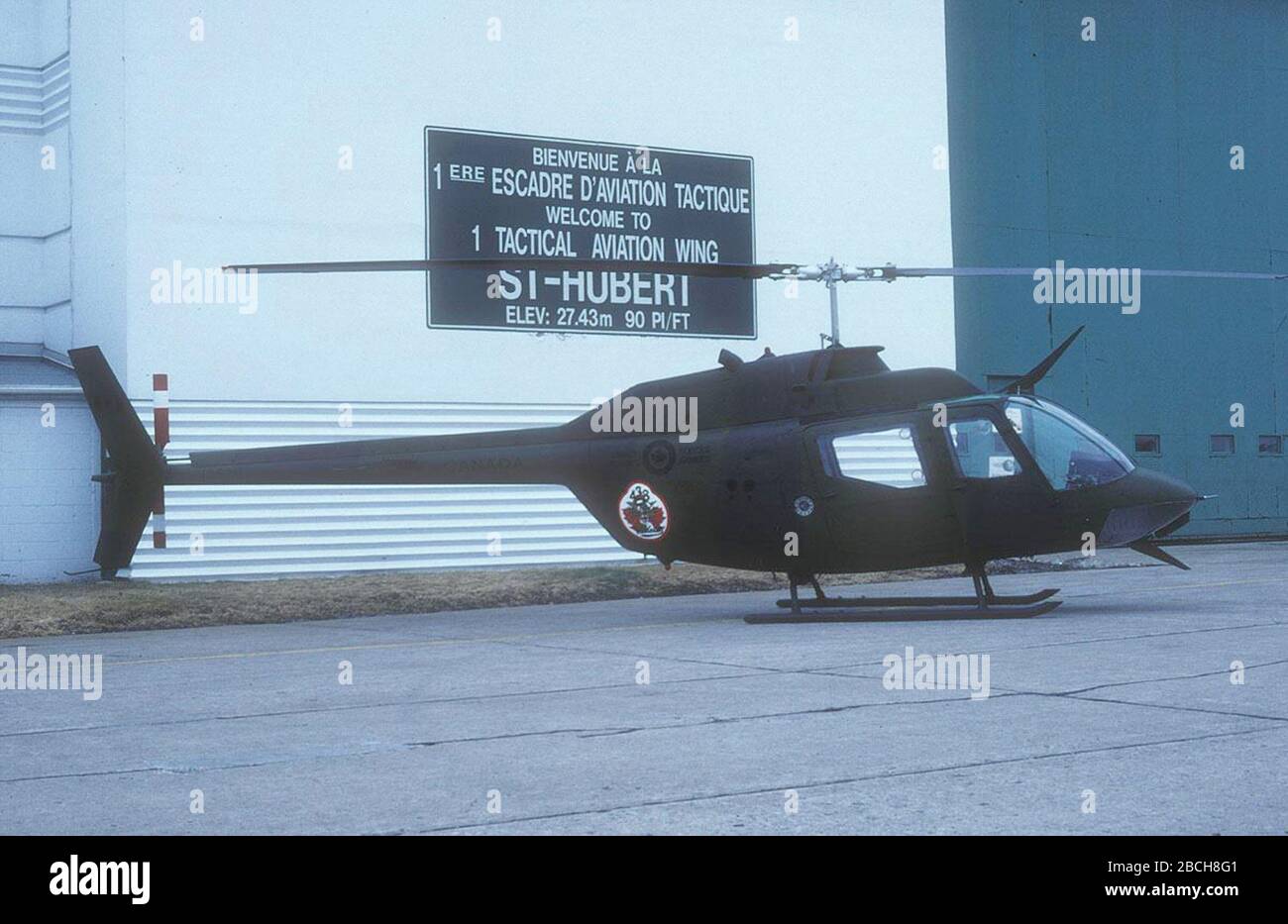 "English: Ch-136 Kiowa LOH from 438 Tactical Helicopter Squadron RCAF ...