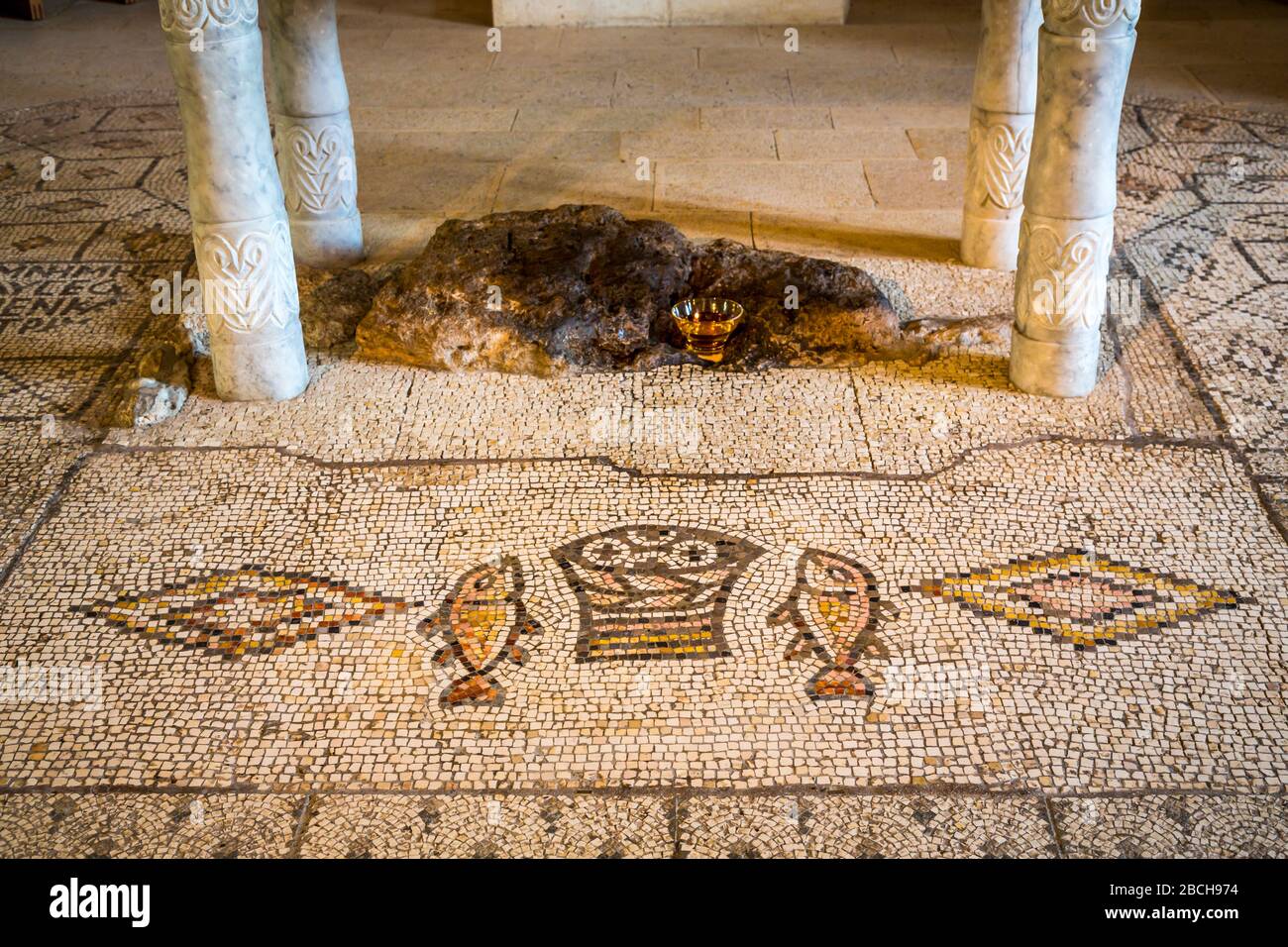 The Church of the Multiplication of the Loaves and Fishes, Tabgha near ...