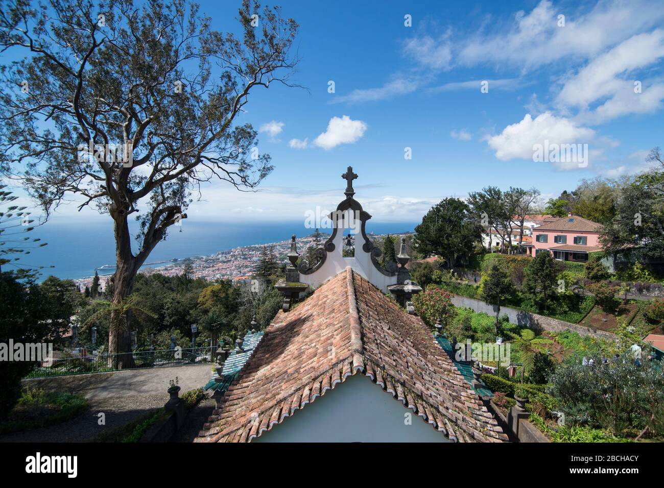 the chapel of Babosas in Monte north of the city centre of Funchal on ...