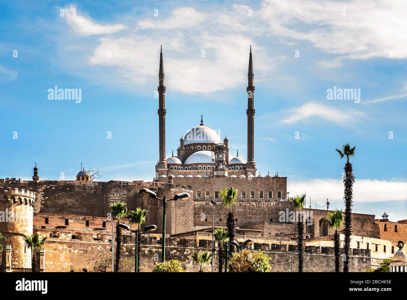 Cairo citadel saladin walls hi-res stock photography and images - Alamy