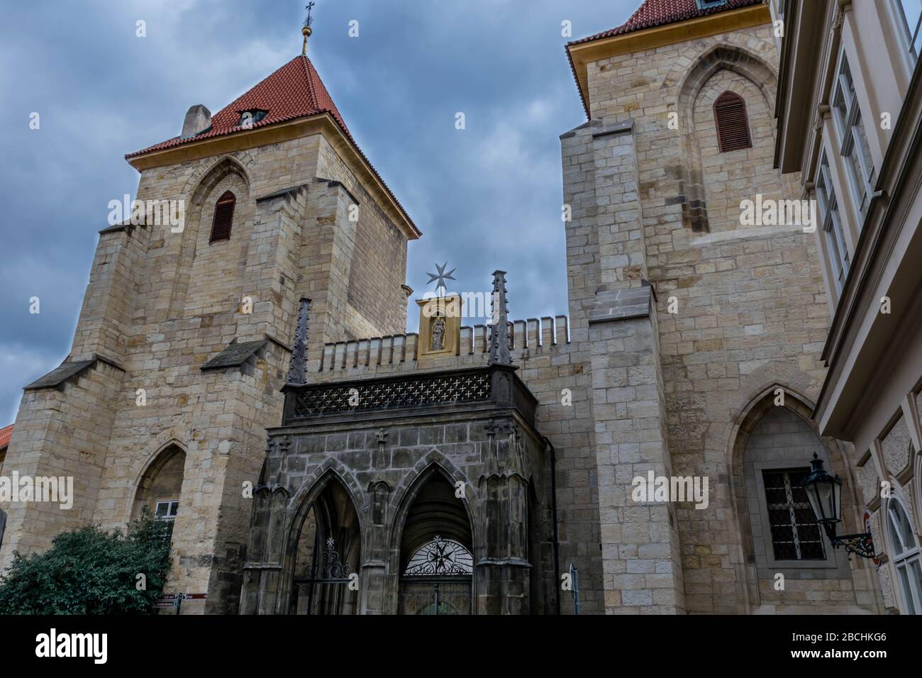Church of Our Lady beneath the Chain, Prague Stock Photo - Alamy