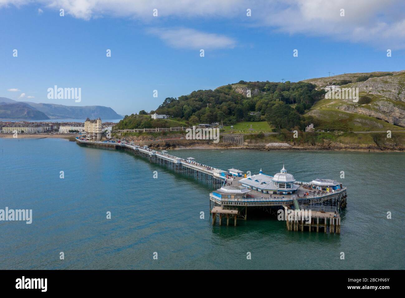 Aerial view of llandudno hi-res stock photography and images - Alamy