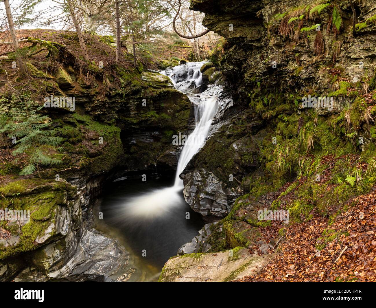 Falls of acharn scotland hi-res stock photography and images - Alamy