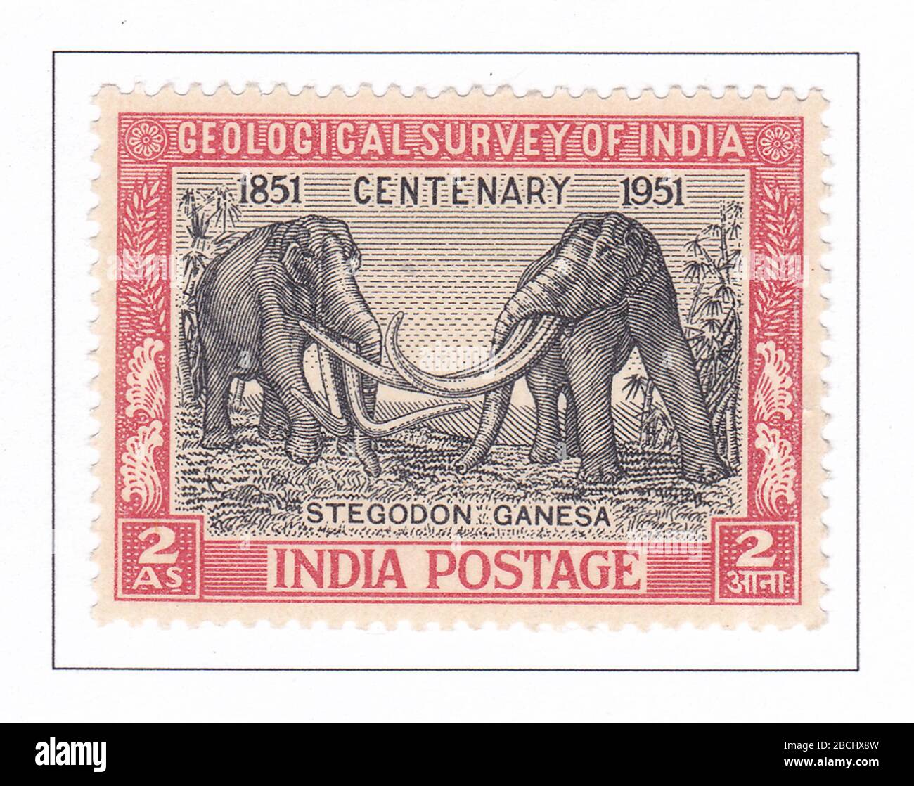Postage stamp of centenary Cut Out Stock Images & Pictures - Alamy