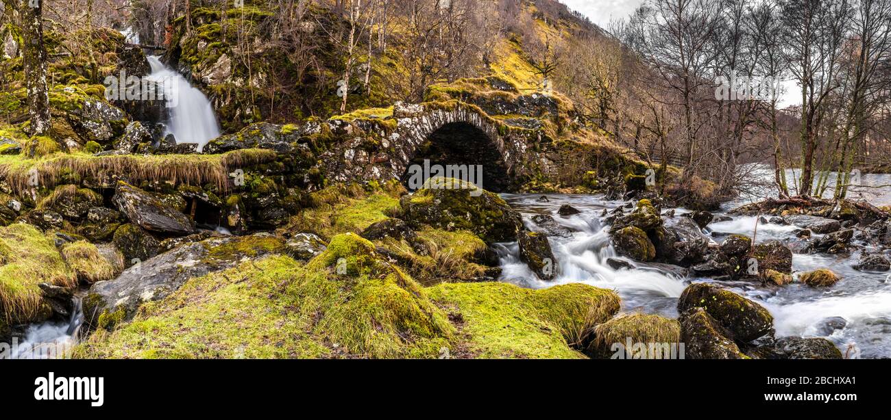 Falls of acharn scotland hi-res stock photography and images - Alamy