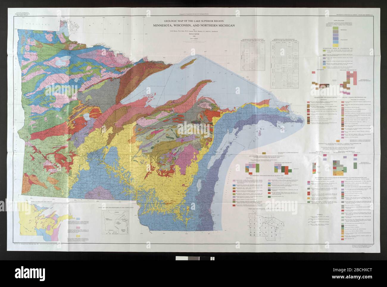1982 map High Resolution Stock Photography and Images - Alamy