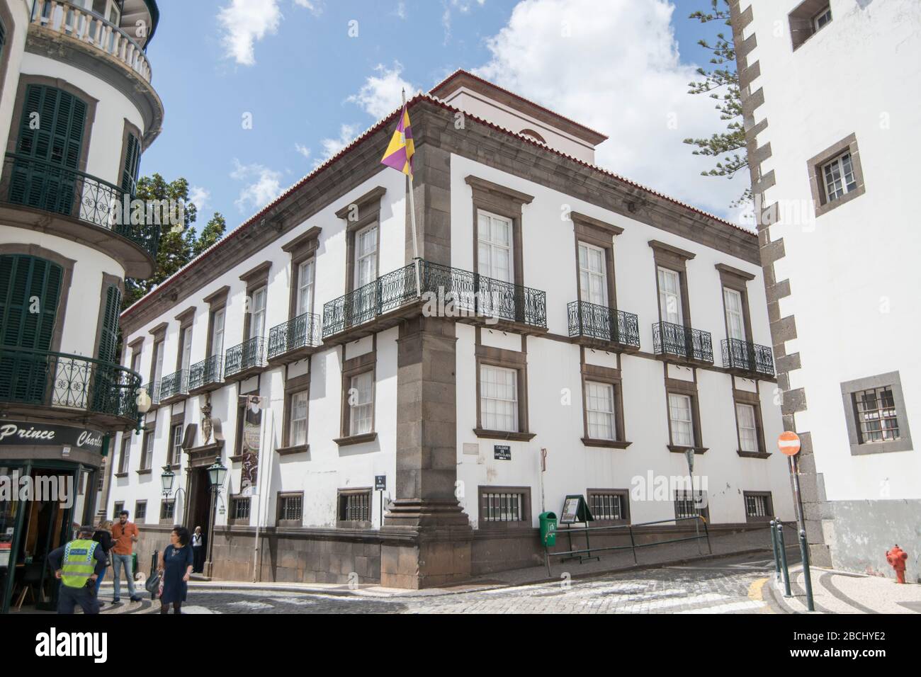 the Natural Historical museum of Funchal in the city centre of Funchal ...