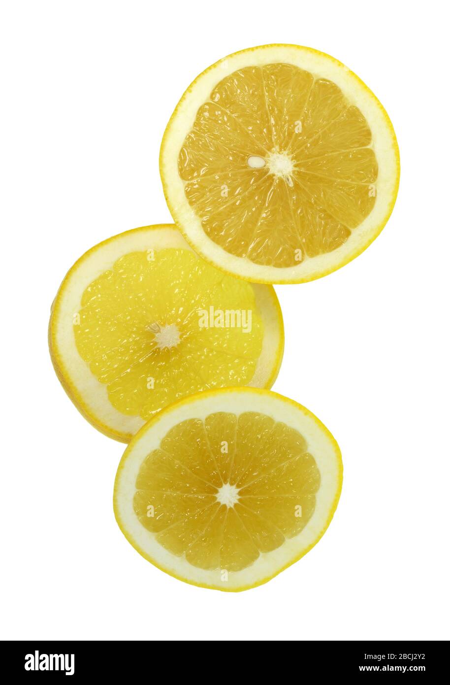 Grapefruit and section isolated on white background Stock Photo - Alamy