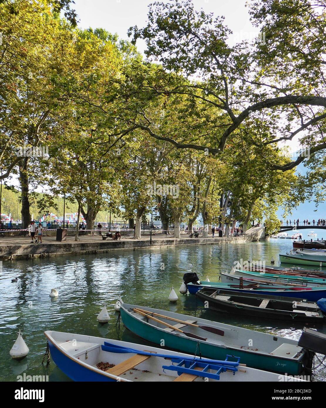 Lovers' Bridge in Annecy, France Stock Photo - Alamy