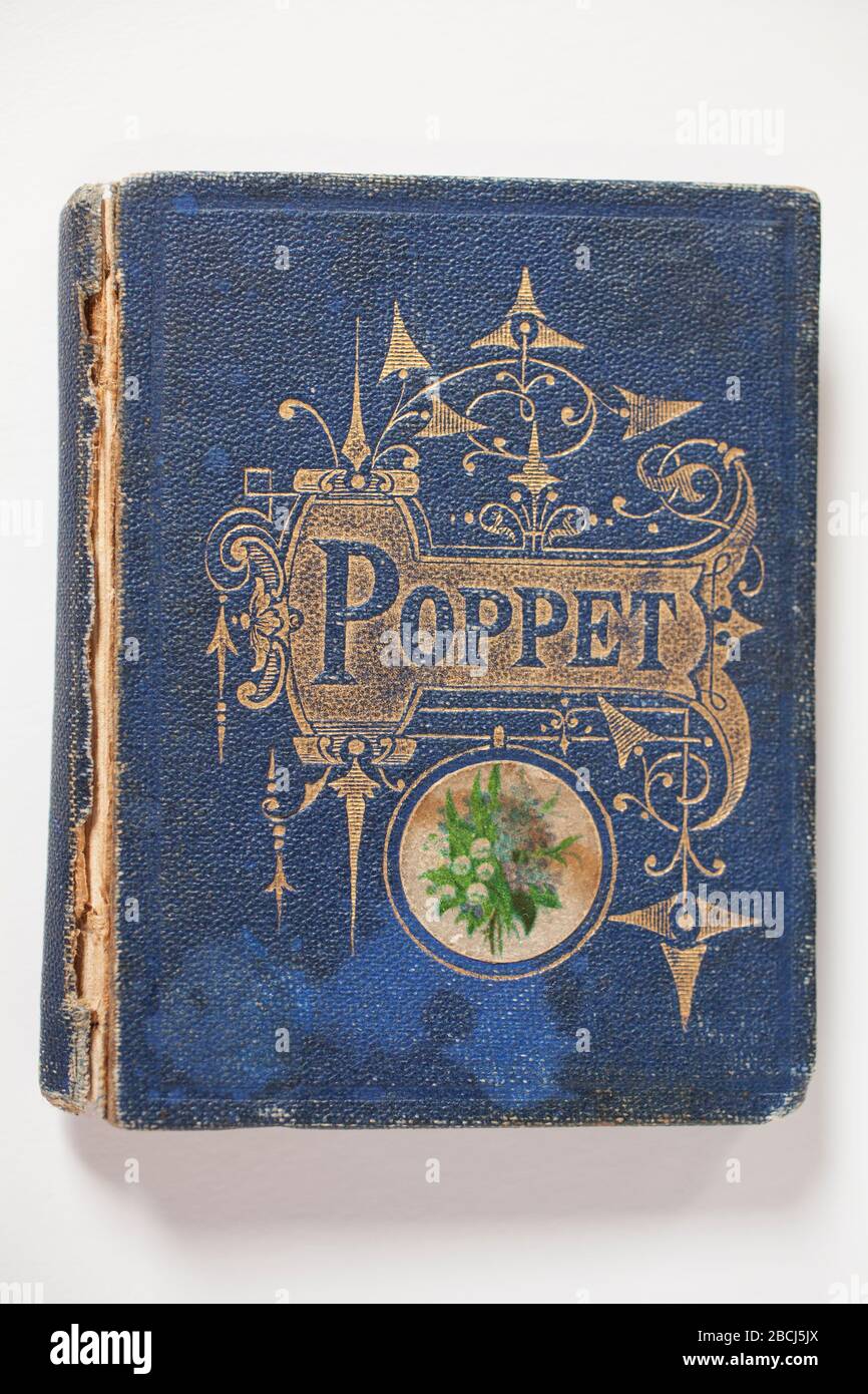 Vintage book called Poppet Stock Photo - Alamy